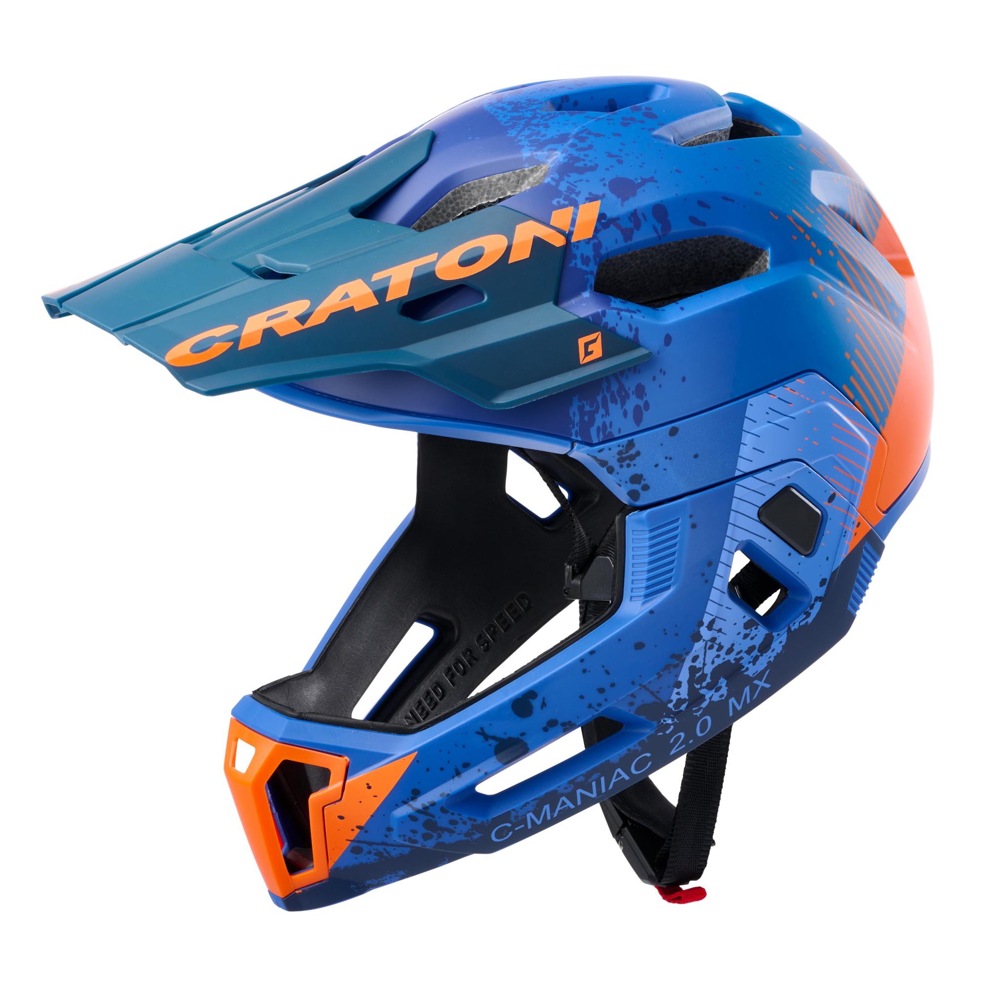 CRATONI C-Maniac 2.0 MX blue-orange matt 2022 L-XL (58-61cm) - E-shop ...