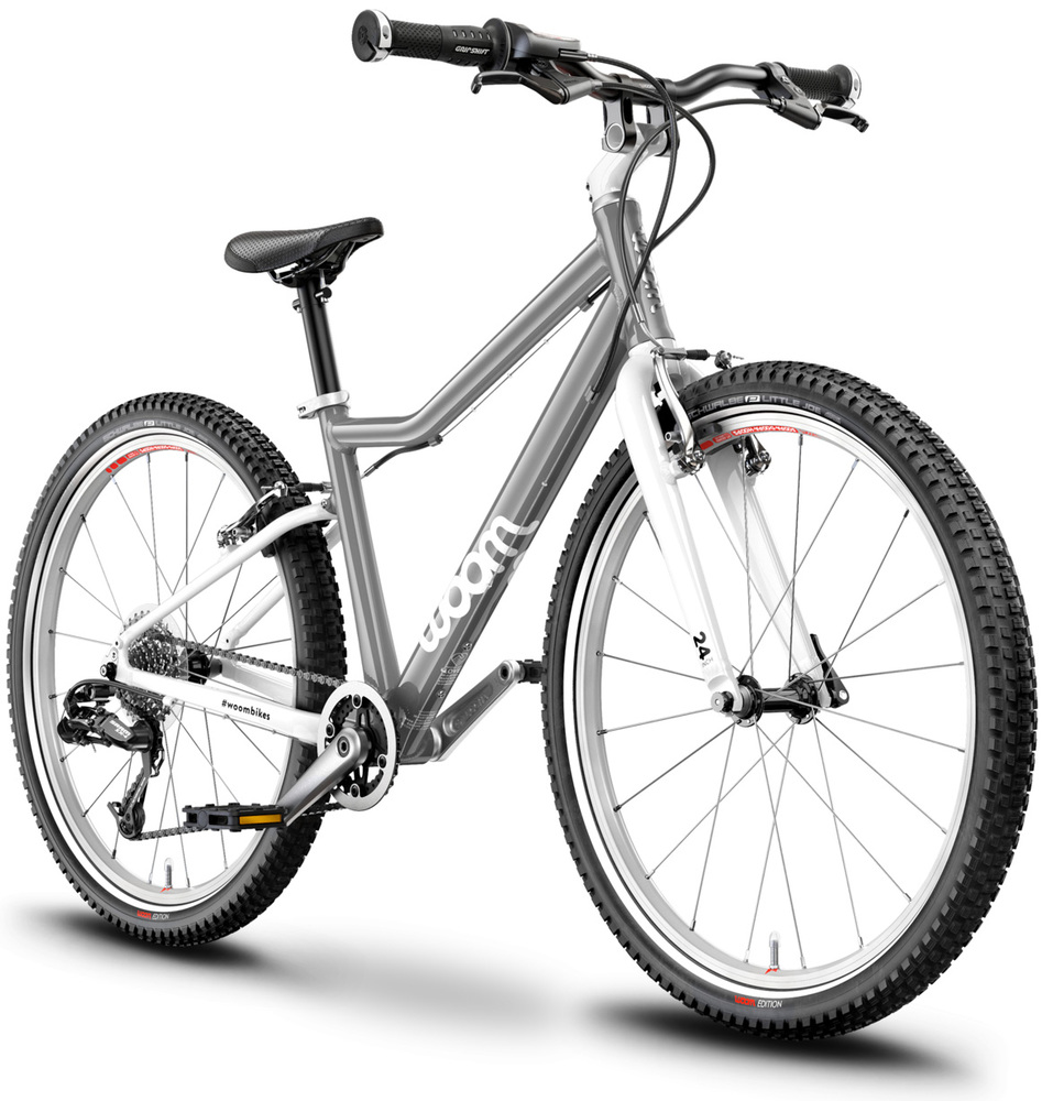 WOOM 5 šedý 24" - E-shop - SHOPBIKE
